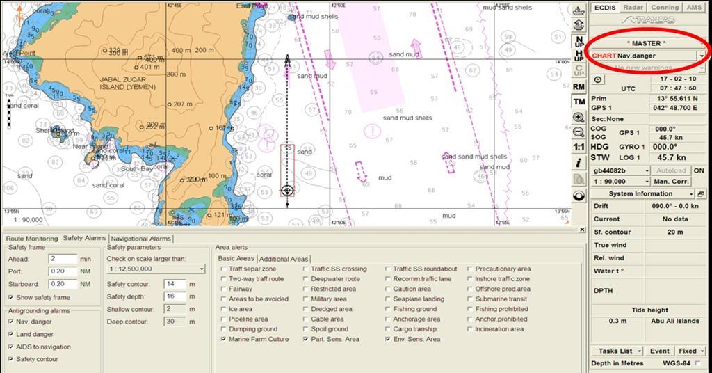 Transas has recently drawn the attention of ECDIS users to a warning ...