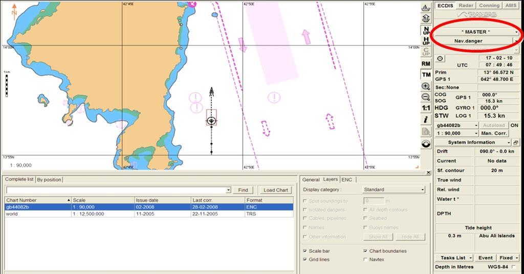 Transas has recently drawn the attention of ECDIS users to a warning ...