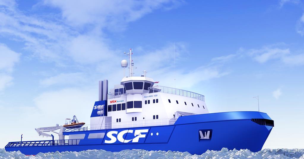 Innovative asymmetrical icebreaker for the Gulf of Finland and Baltic ...