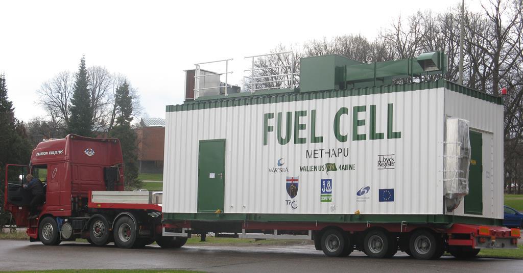 Wärtsilä installs SOFC fuel cell unit on car carrier | News | Motorship