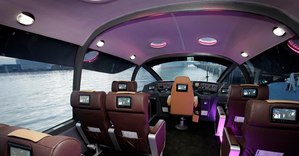 Composite water taxi fleet enters service | News | Motorship