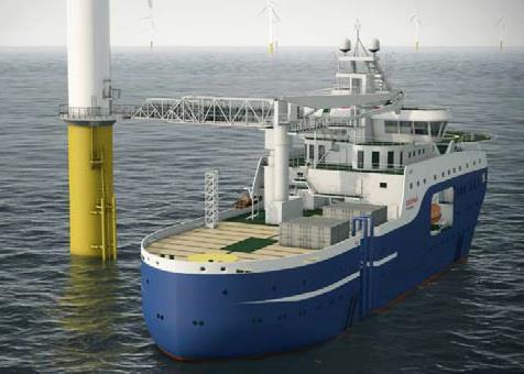 MAN diesel-electric propulsion for windfarm vessel | News | Motorship