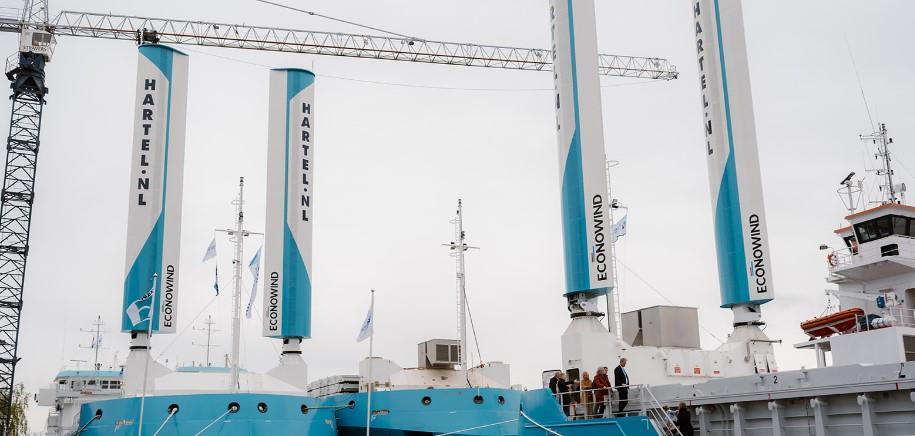 Double Dutch wind-assisted diesel-electric coasters christened | News ...