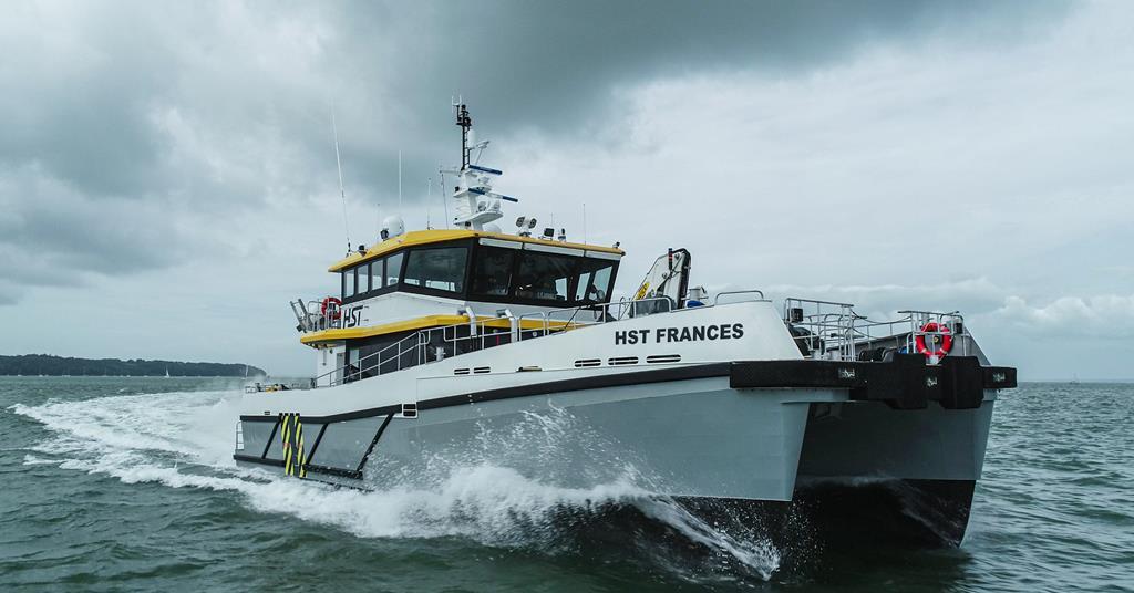 HST Marine welcomes second hybrid-electric CTV | News | Motorship