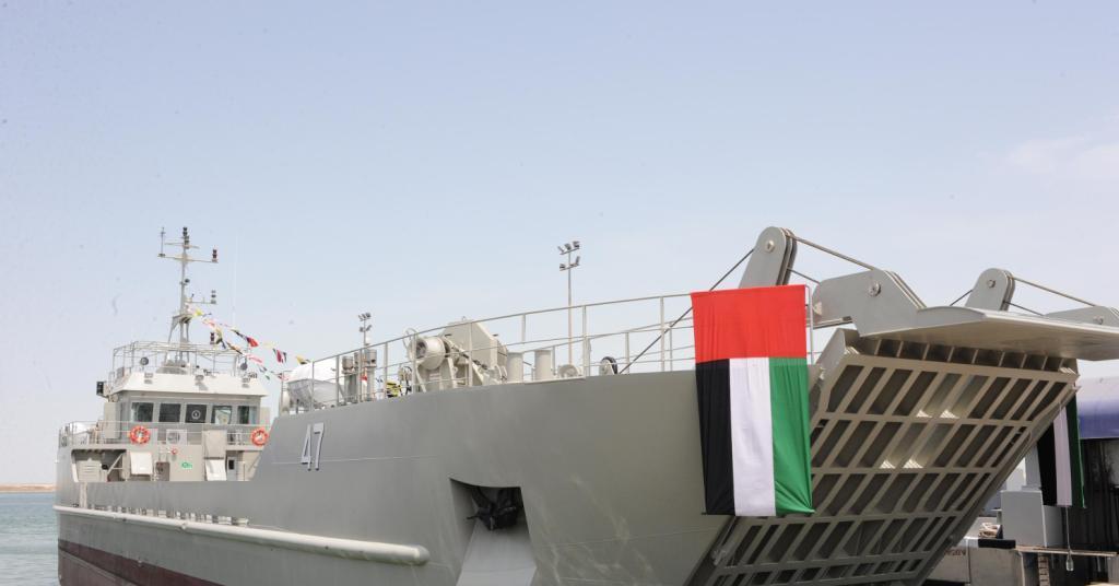 Abu Dhabi Ship Building delivers 42m landing craft to Bahrain Navy ...