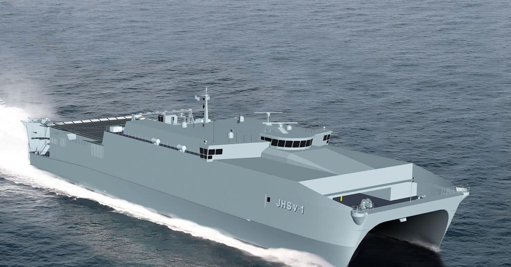 Austal hosts keel laying for JHSV 1 | News | Motorship