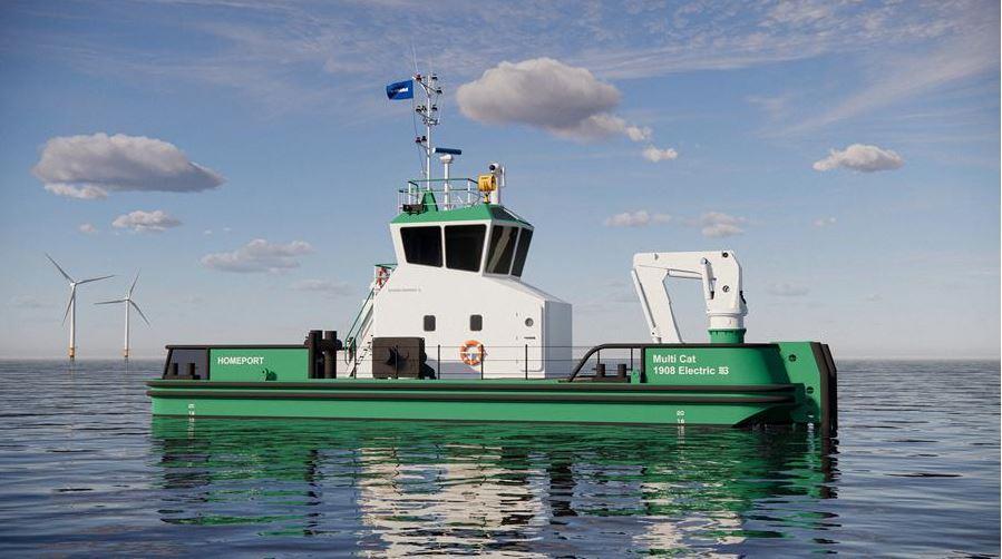 Damen adds full-electric workboat to portfolio | News | Motorship