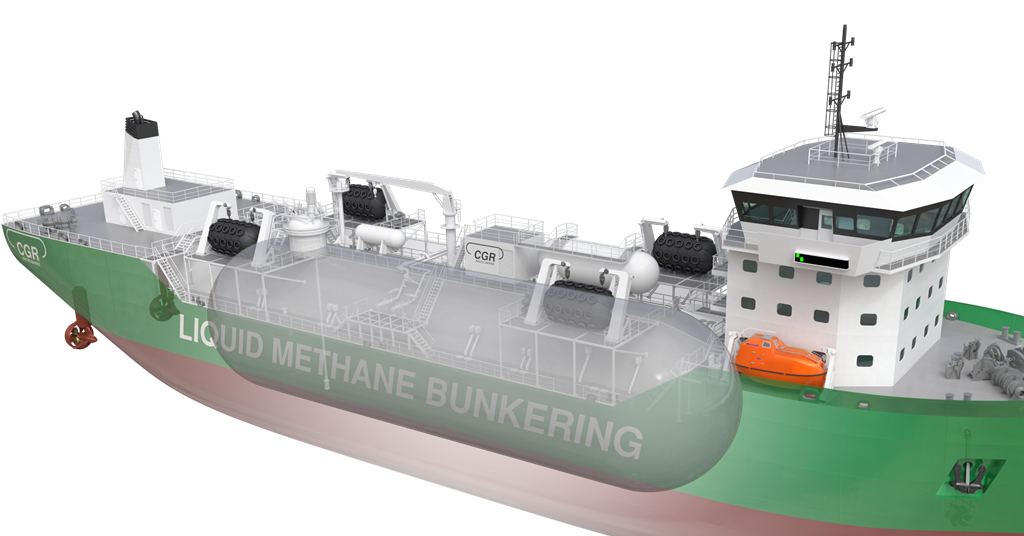 First references for innovative LNG bunker vessel design | News | Motorship