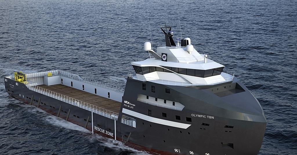 Olympic orders LNG PSV from STX | News | Motorship