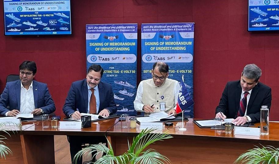 ABS Inks MoU with Indian Electric Tug Innovators | Motorship