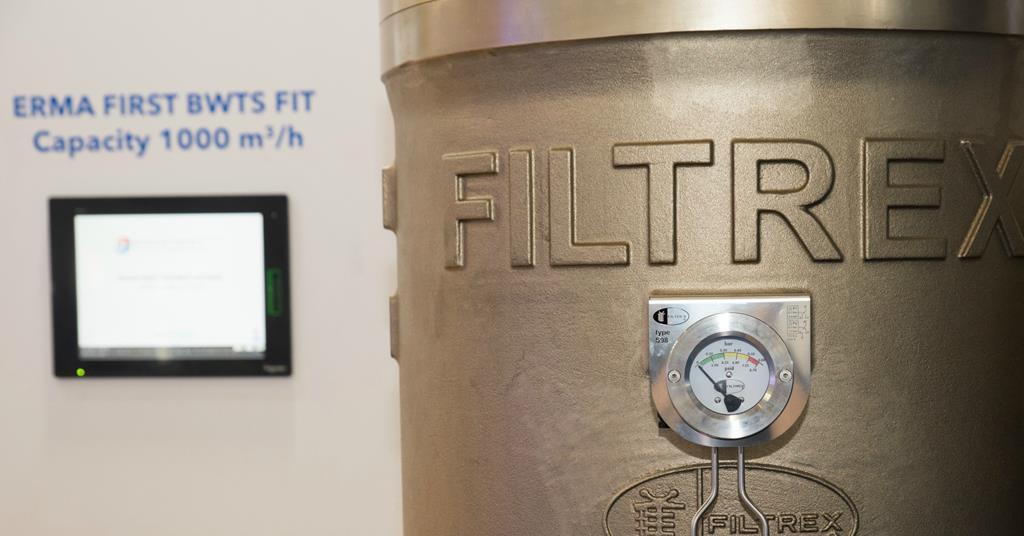 ERMA FIRST BWTS wins new USCG type approval | News | Motorship