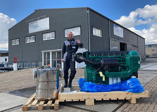 First installation for Volvo Penta D13 engine | News | Motorship