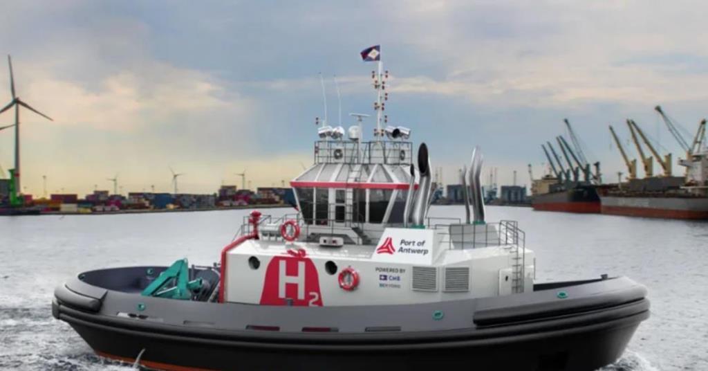 Hydrogen-powered tug arrives in Antwerp | News | Motorship