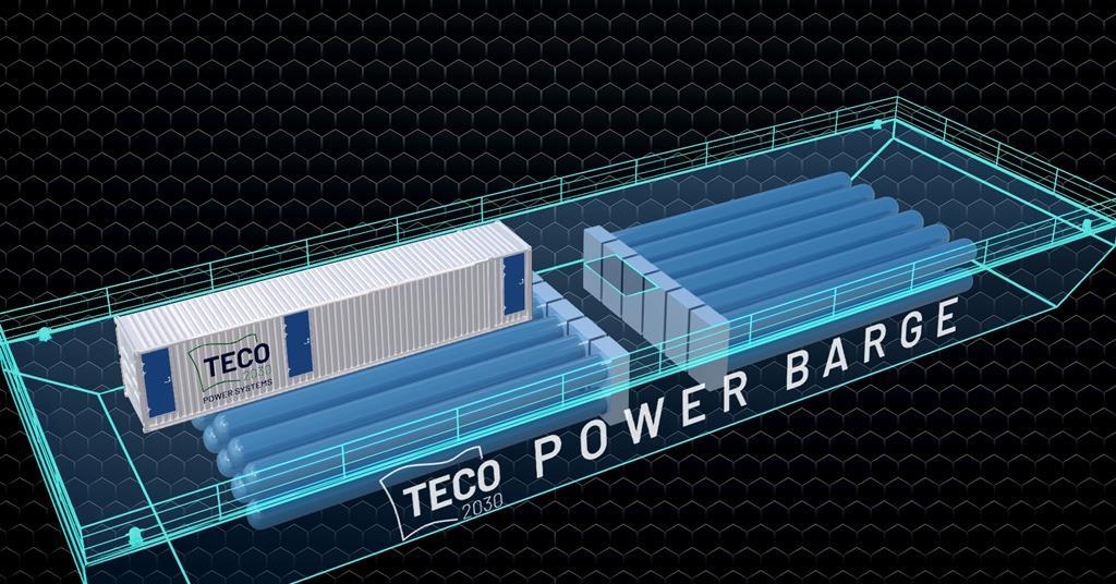 Power barge to provide hydrogen-fuelled shore power | News | Motorship