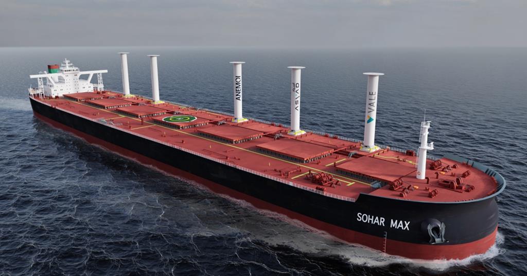 Vale to retrofit 35m Rotor Sails on board VLOC | Motorship