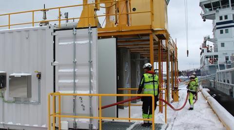 Swedish port completes shore-power operation for tanker | News | Motorship