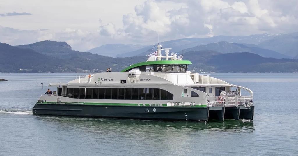 Emission-Free Fast Ferry Makes Debut | News | Motorship