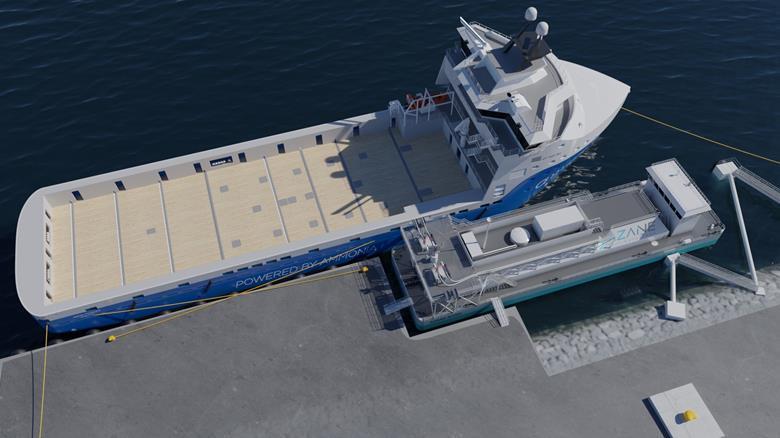 Norwegian approval for ammonia bunkering barge | Motorship