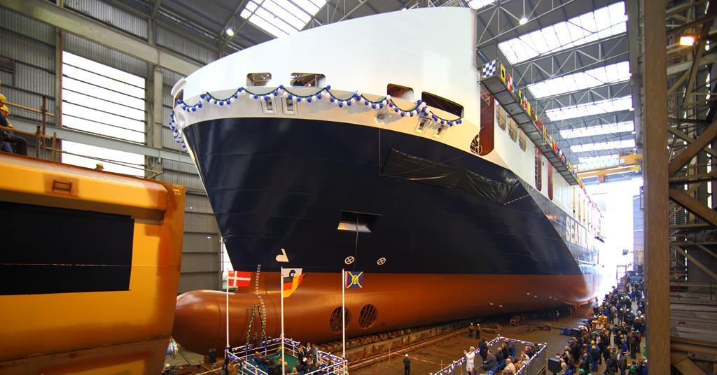 Second Irish Sea ro-ro launched at FSG | News | Motorship