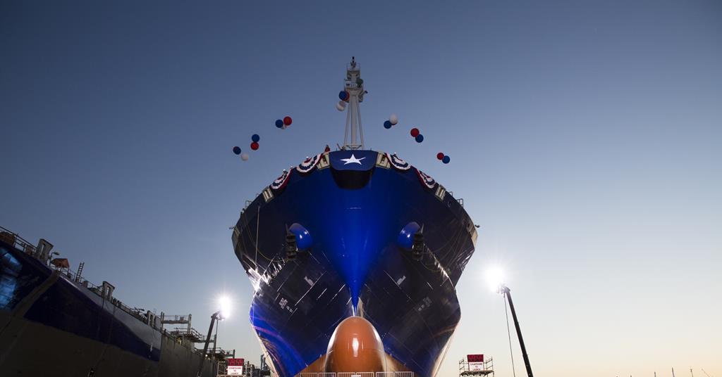 World’s ‘first’ LNG containership launched | News | Motorship