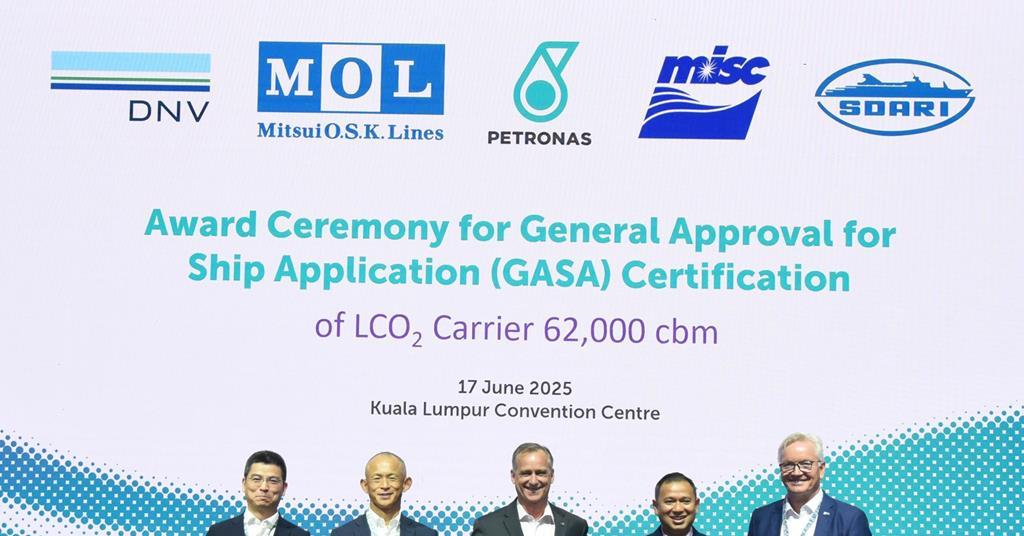 DNV certifies LCO2 carrier design | News | Motorship