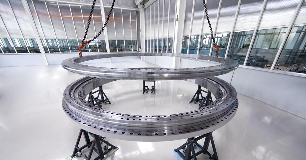 Slew bearings support floating offshore turbine design | News | Motorship