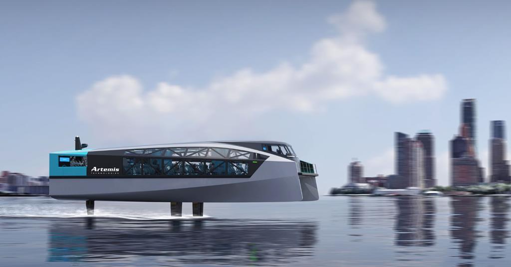 Fully electric passenger ferry design unveiled | News | Motorship