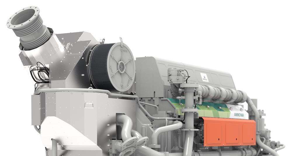 Wärtsilä launches first ammonia-fuelled 4-stroke engine for maritime ...