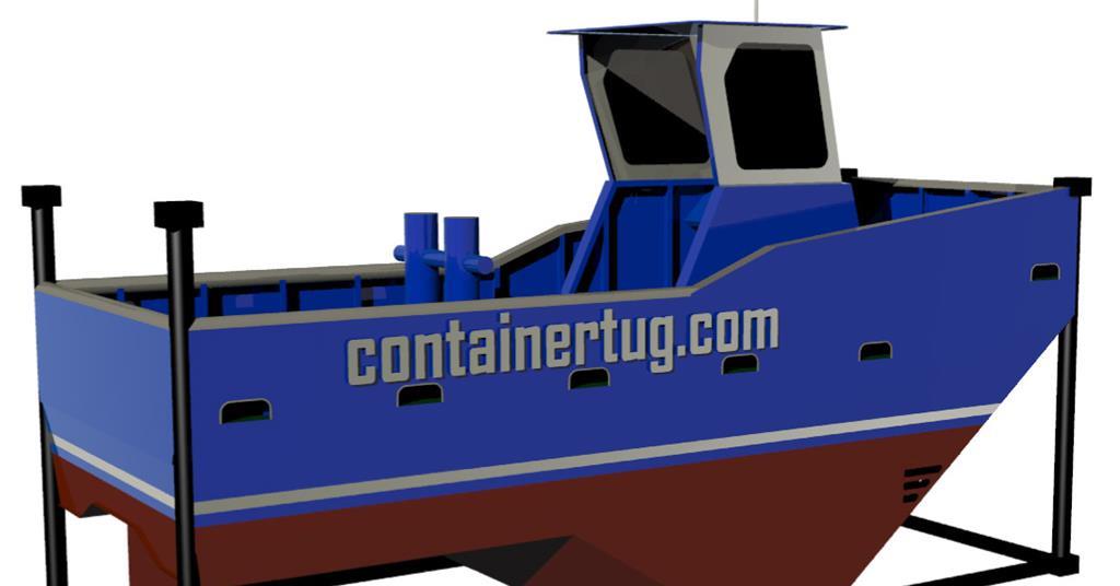 Tug-in-a-box concept from Dutch designers | News | Motorship