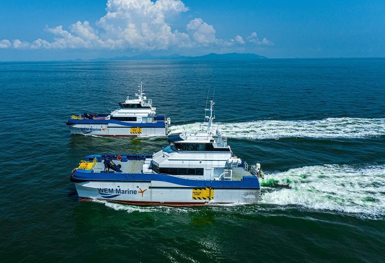 First CTVs launched from Strategic Marine’s new shipyard | News | Motorship