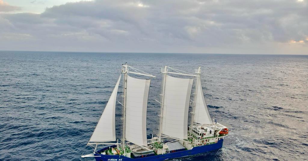 KR announces arrival of low-carbon sailing cargo ship | News | Motorship
