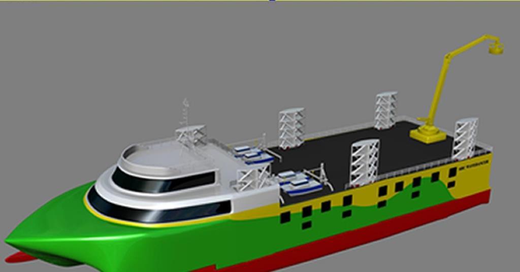 Fast cat can become semi-submersible | News | Motorship