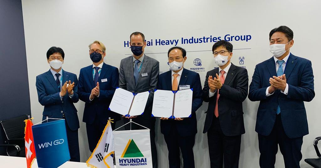 WinGD and HHI-EMD collaboration sets sights on sustainable engine ...