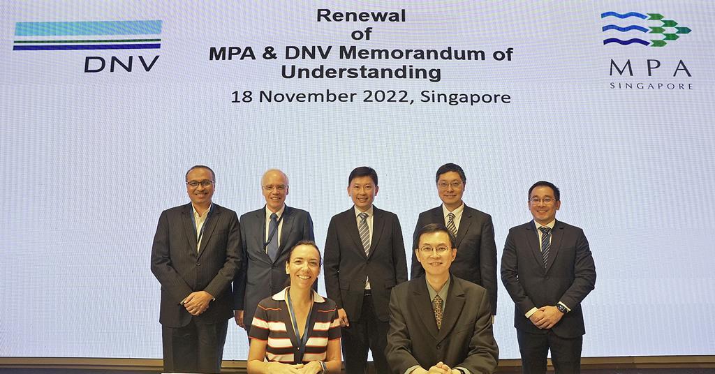 DNV and MPA extend digitalisation MoU | News | Motorship