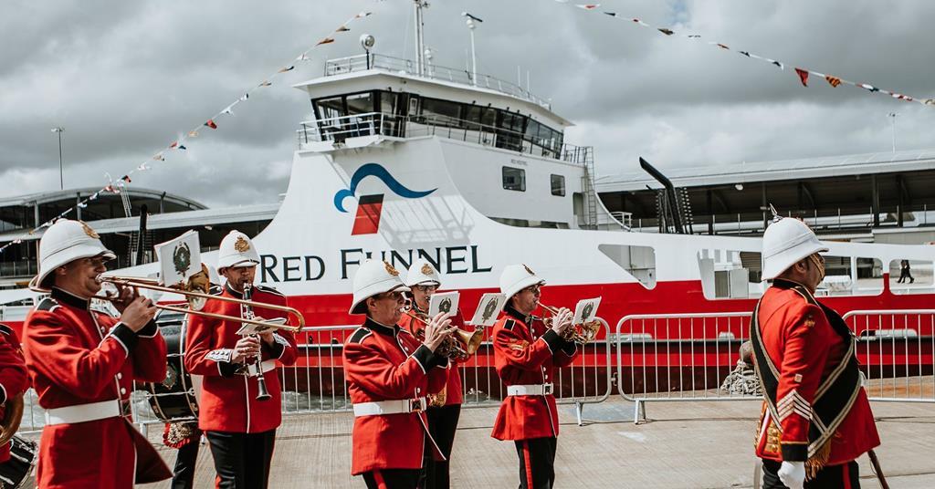 Red Funnel welcomes first freight ferry | News | Motorship