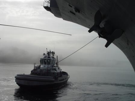 First new US Navy pilots' tug enters service | News | Motorship