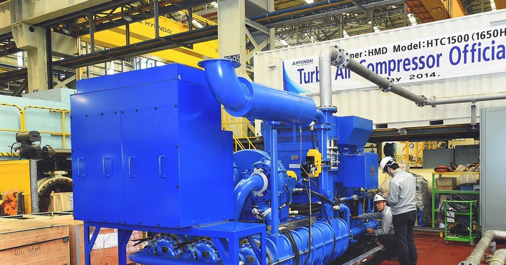 HHI delivers first compressor to own yard | News | Motorship