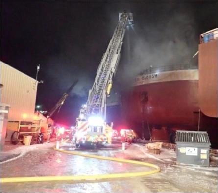 Laid up vessel fire caused by burner | News | Motorship