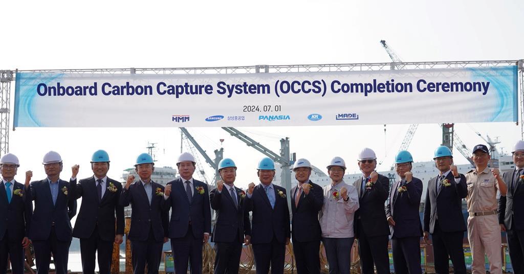 KR assesses Korea’s first onboard CCS | News | Motorship