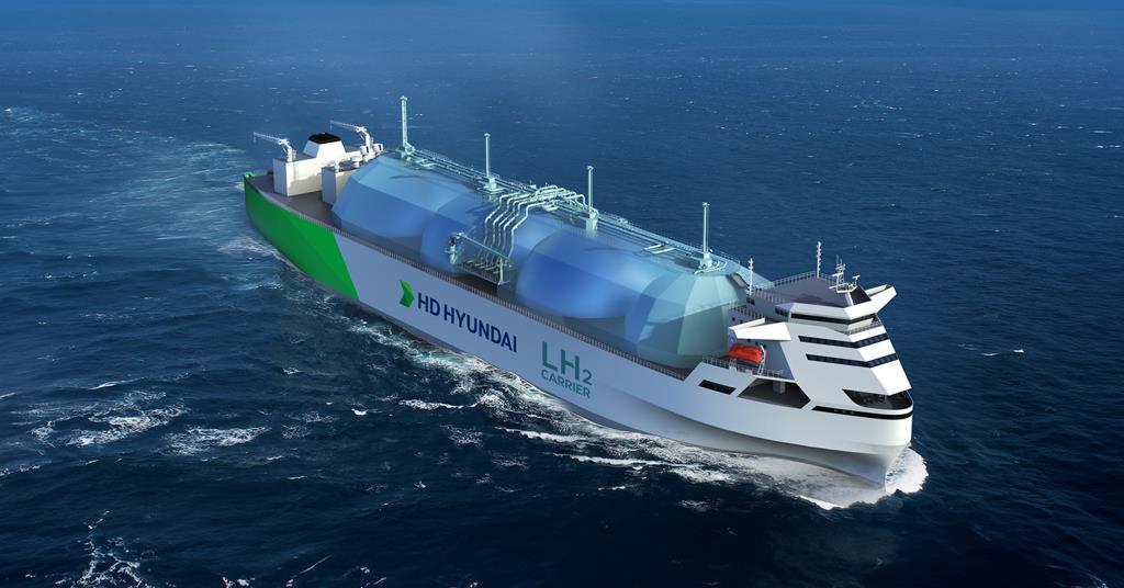 DNV awards AiP to HD KSOE for electric propulsion LH₂ carrier | News | Motorship
