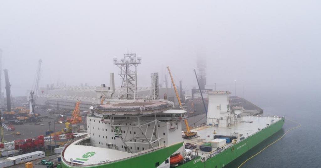 Dual-fuel offshore installation vessel joins DEME fleet | News | Motorship