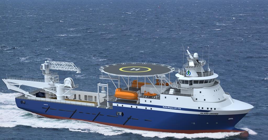Another UT design for Island Offshore | News | Motorship