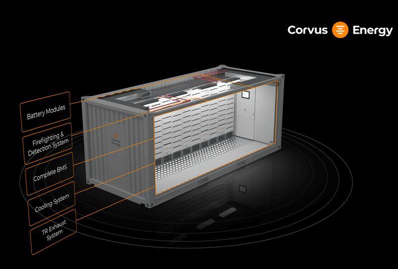 Corvus launches pre-approved containerised battery room solution | News ...