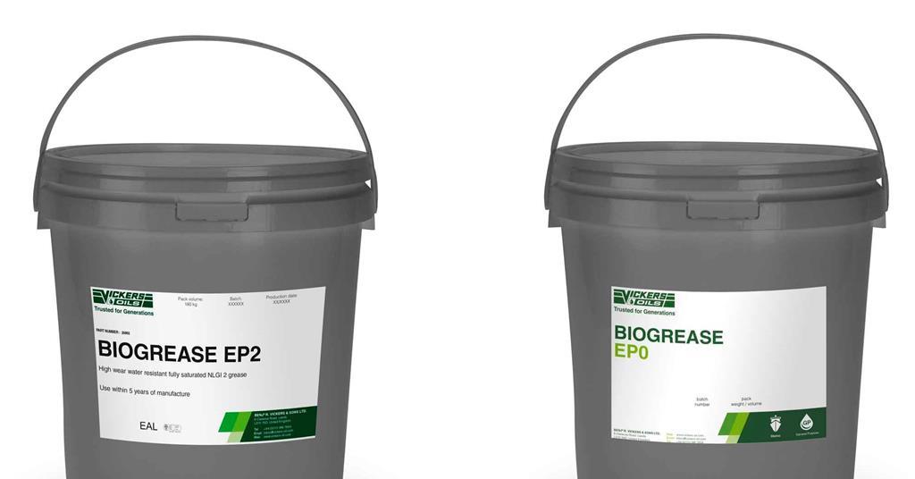 BIOGREASE EP pails, now in grey | Vickers Oil | Motorship
