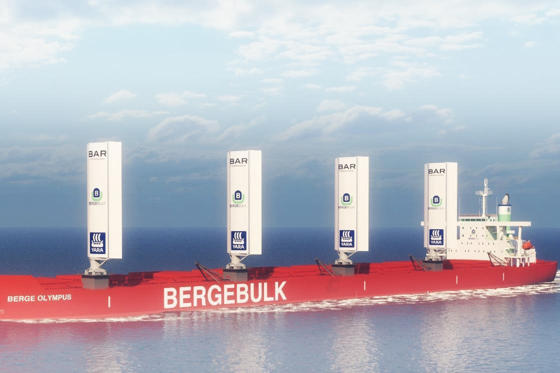 Bulk carrier wind retrofit project | News | Motorship