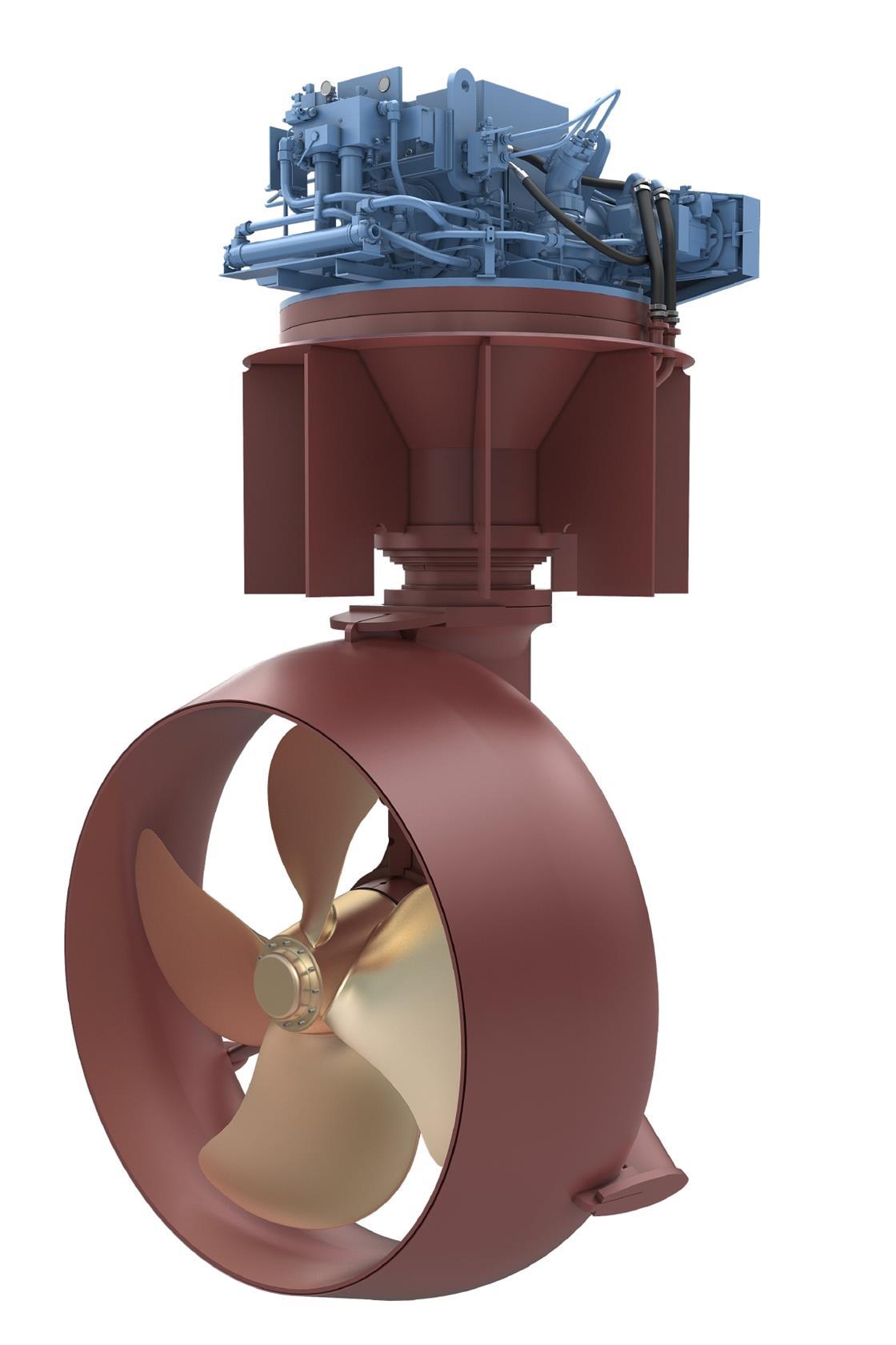 Multiple steerable propeller contract | News | Motorship