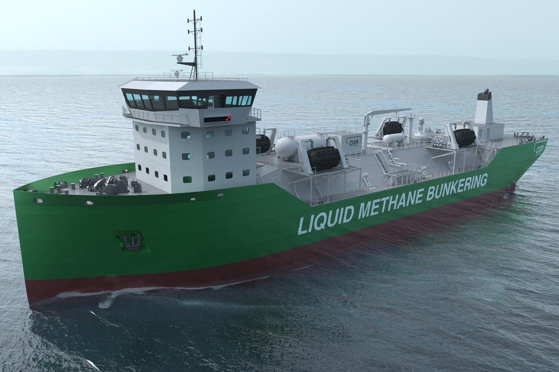 KANFER SHIPPING TO MARKET LIQUID METHANE BUNKER VESSEL | News | Motorship