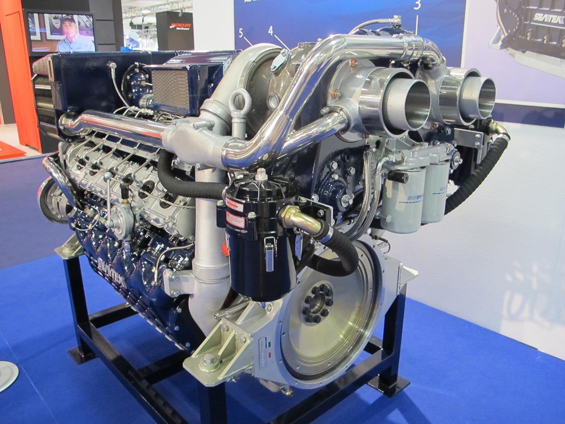 12-cylinder engine designed for high power and light weight | News ...