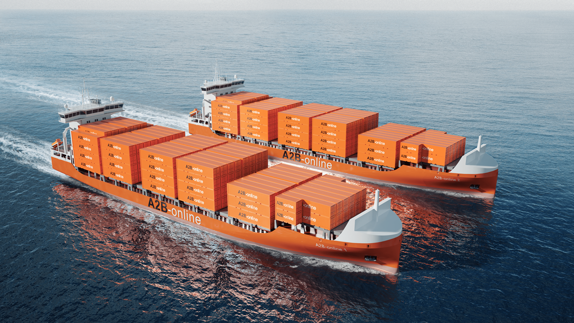 Hybrid MeOH container feeder contract for BMA Technology | Motorship