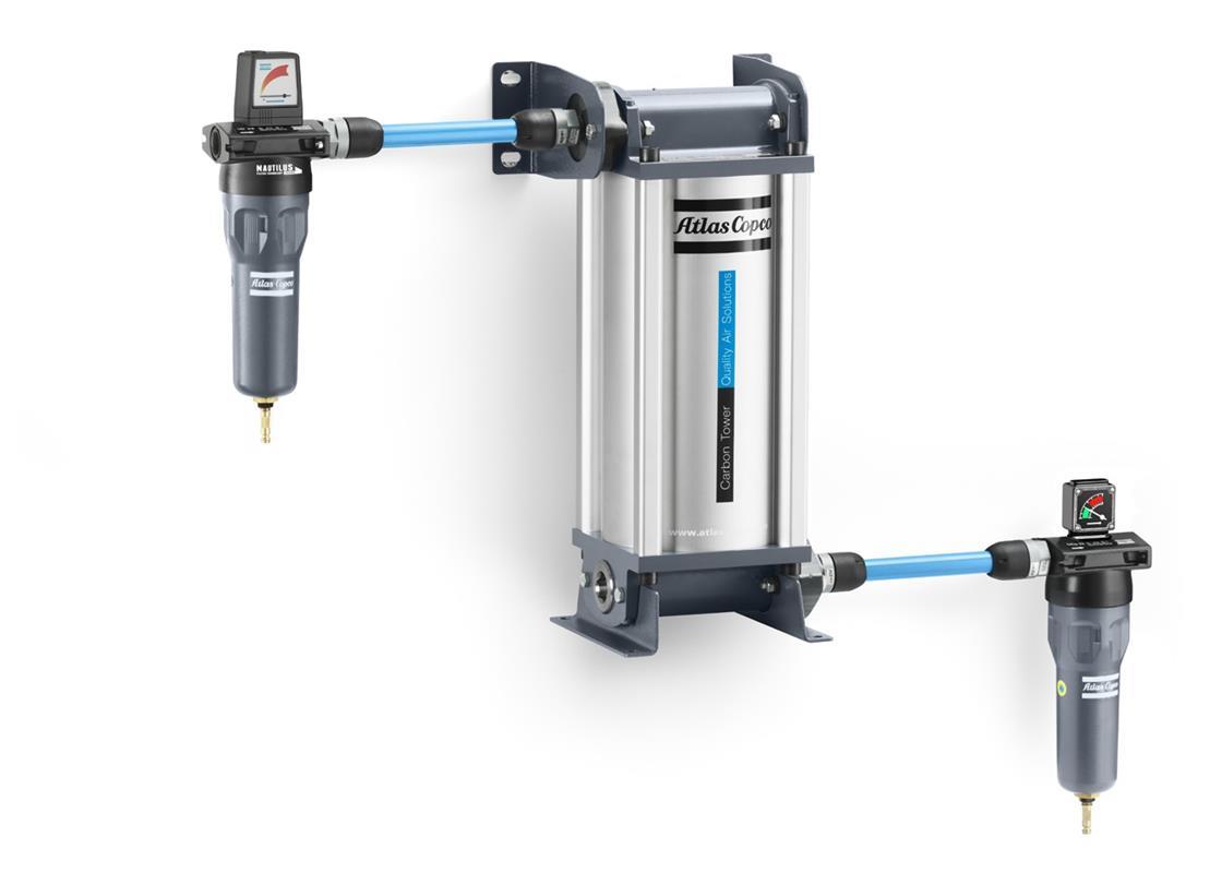 Atlas Copco unveils new filters and carbon towers | News | Motorship